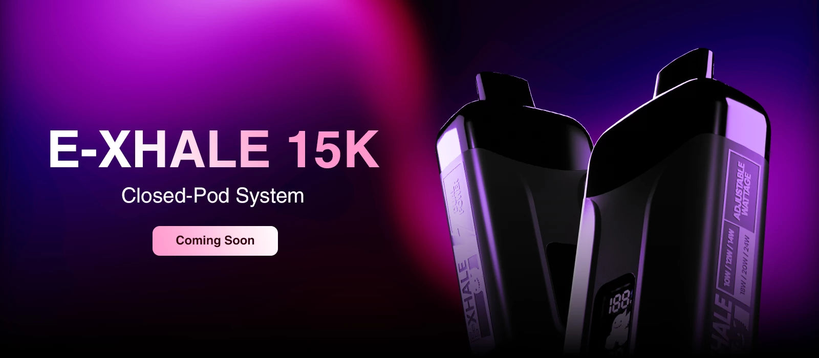 E-XHALE | South African Designed | Disposable vape pod | FREE shipping