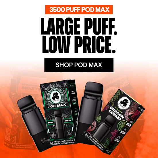 E-XHALE | South African Designed | Disposable vape pod | FREE shipping