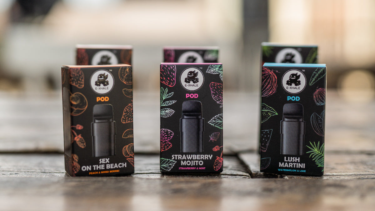 E-XHALE | South African Designed | Disposable vape pod | FREE shipping