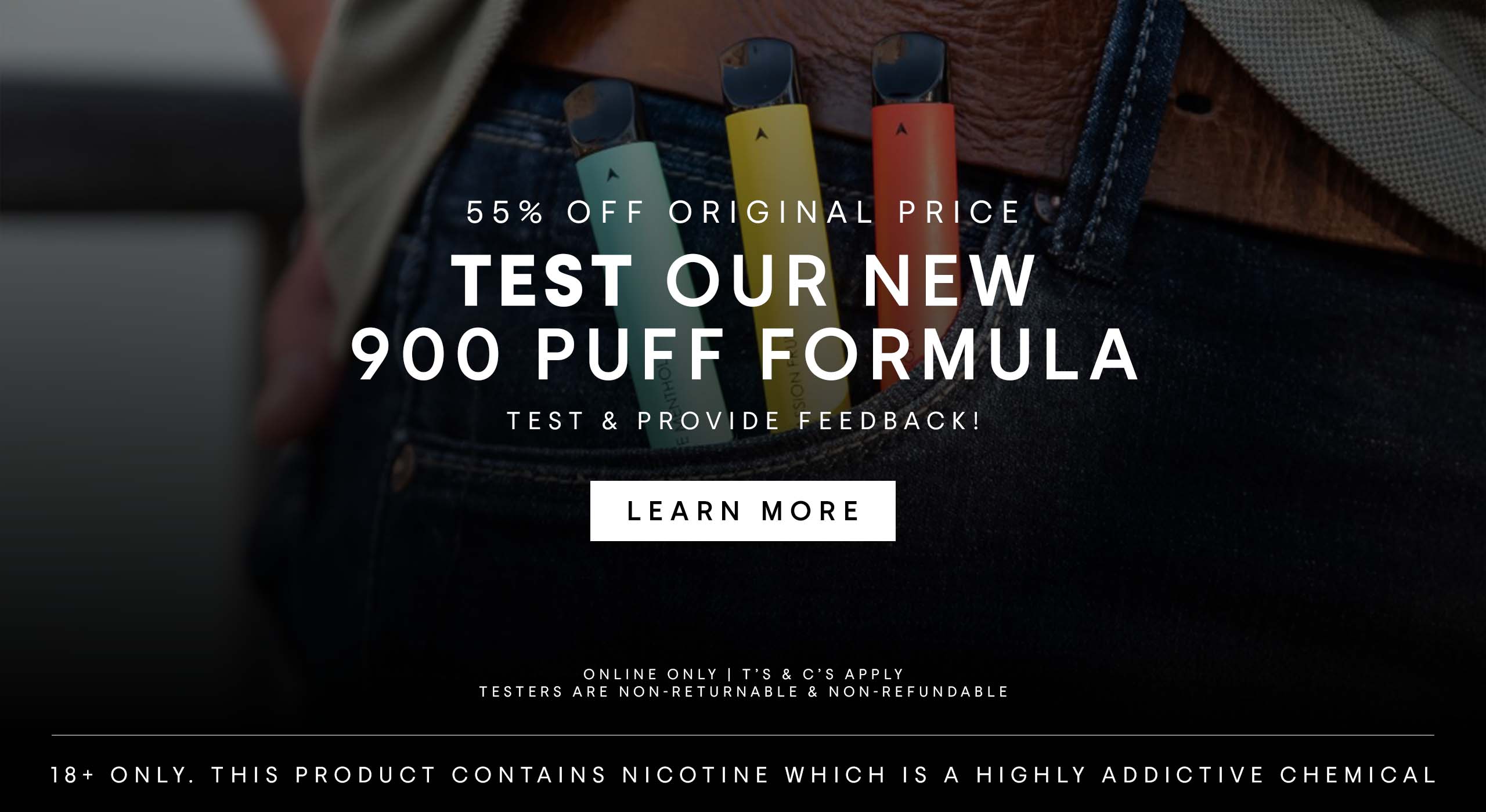 E-XHALE | South African Designed | Disposable vape pod | FREE shipping
