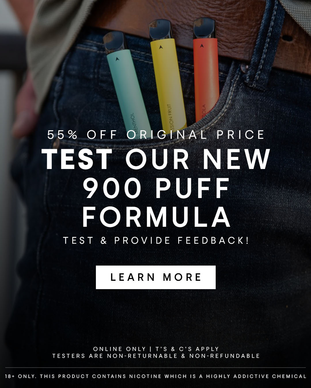 E-XHALE | South African Designed | Disposable vape pod | FREE shipping