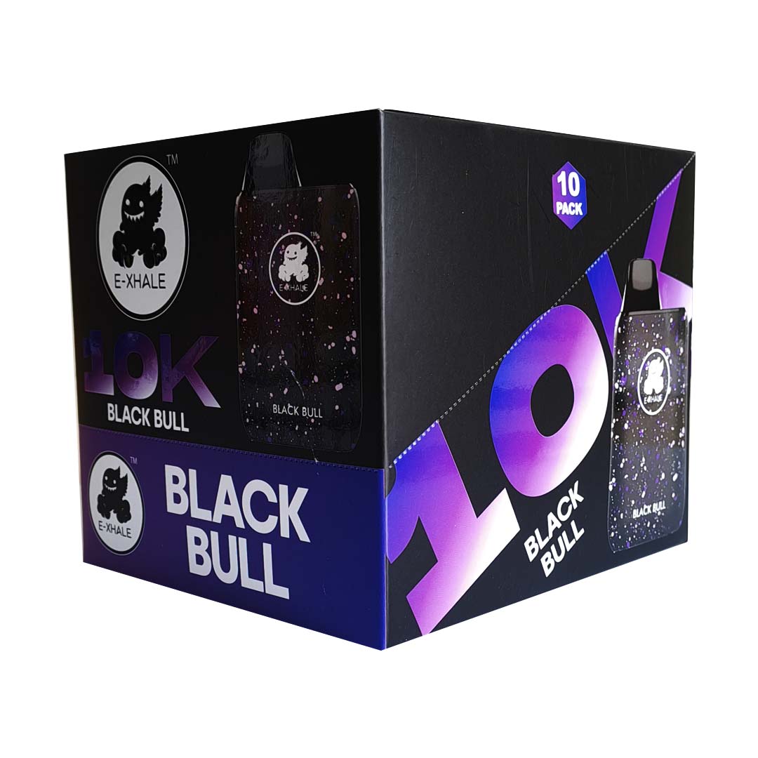 BLACK BULL: 10 PACK – E-XHALE