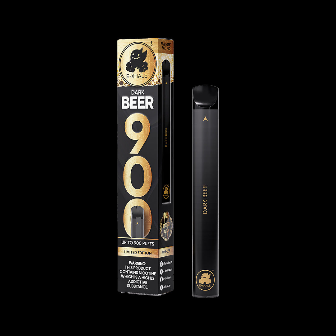 E-XHALE® Apple Peach 900 Puff Disposable Vape