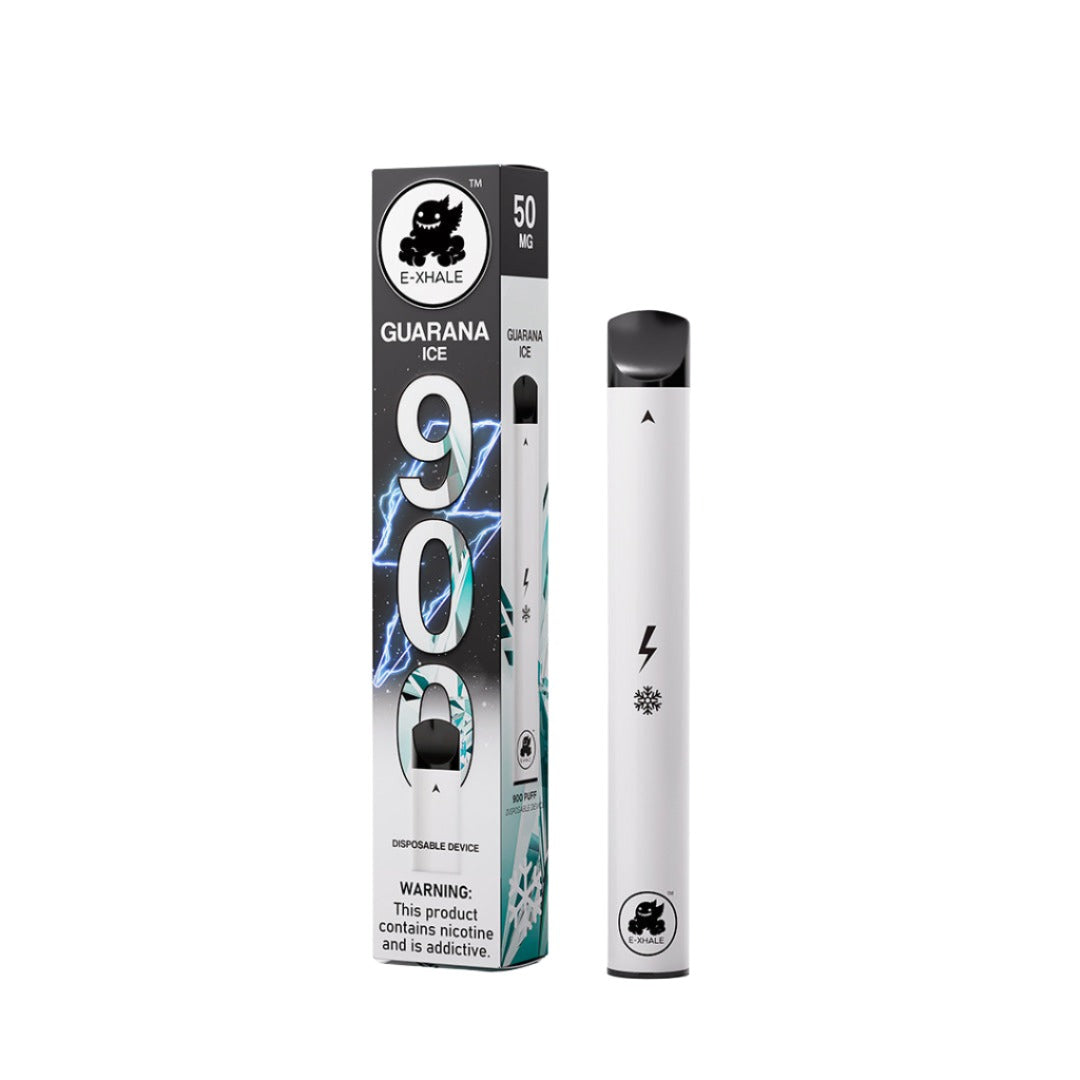 E-XHALE® Guarana Ice 900 Puff Disposable Vape
