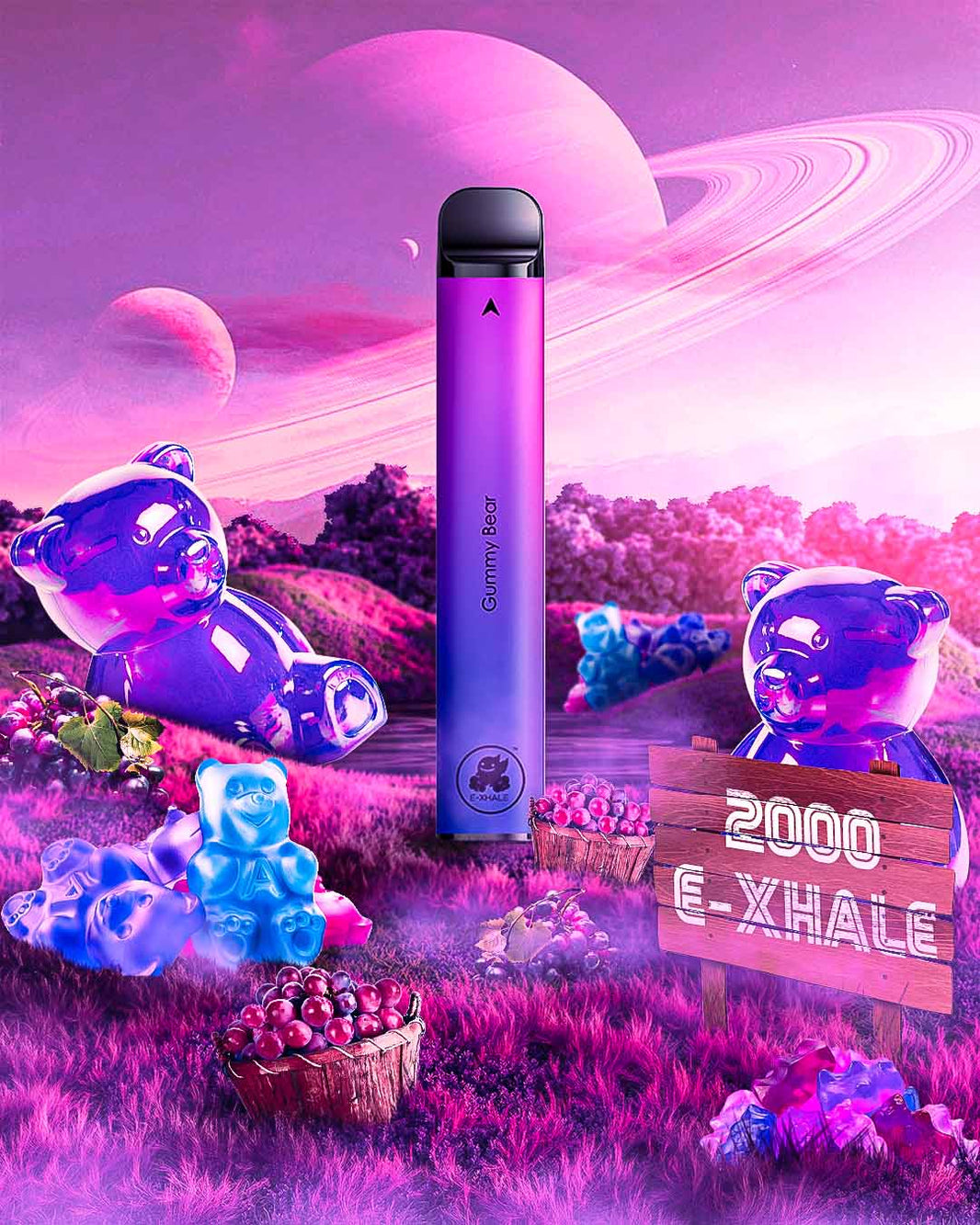 E-XHALE | South African Designed | Disposable vape pod | FREE shipping