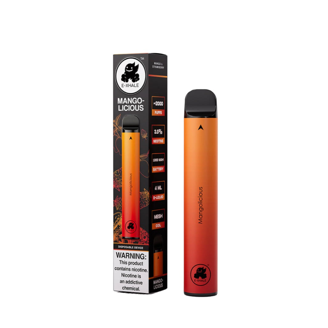 E-XHALE | South African Designed | Disposable vape pod | FREE shipping