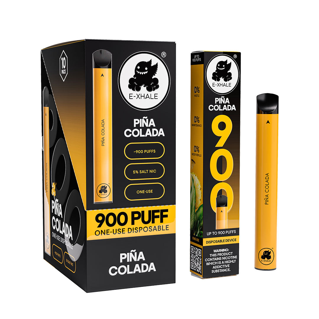 E-XHALE 900 PUFF DISPOSABLES