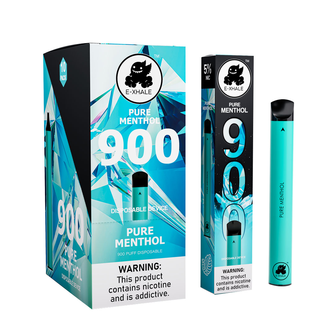PURE MENTHOL: 10 PACK – E-XHALE